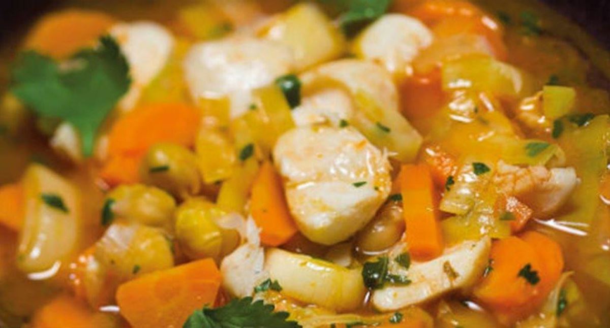 Sopa do mar com grão | Vaqueiro