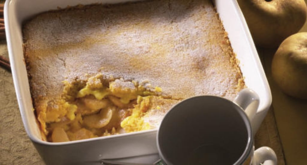 Fofo de Custarda com Maçãs | Vaqueiro