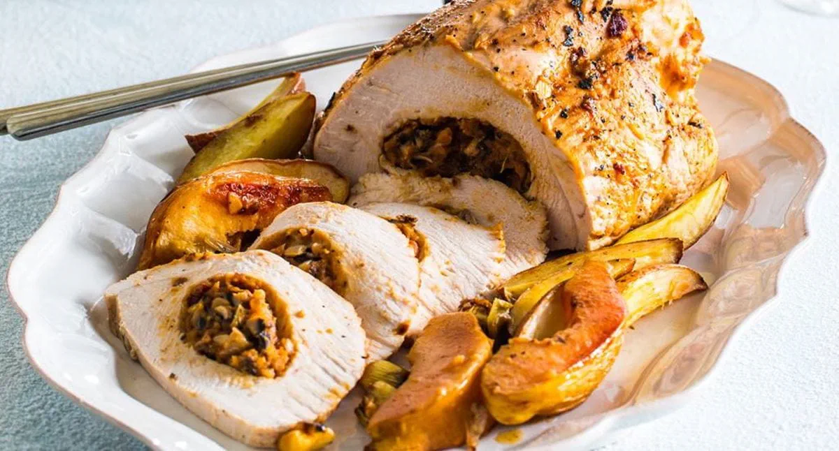 Peito de Peru Recheado | Vaqueiro